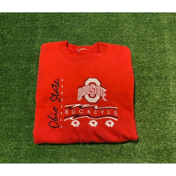 Shirts | Vintage Ohio State Buckeyes Sweatshirt Extra Large Crew Neck ...